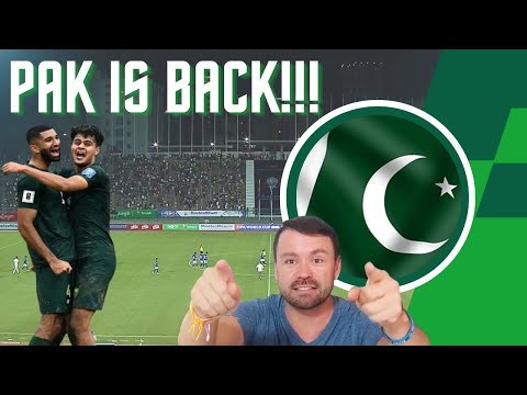 Football is Back in PAKISTAN! History Made...World Cup Qualifying Match WINNERS!