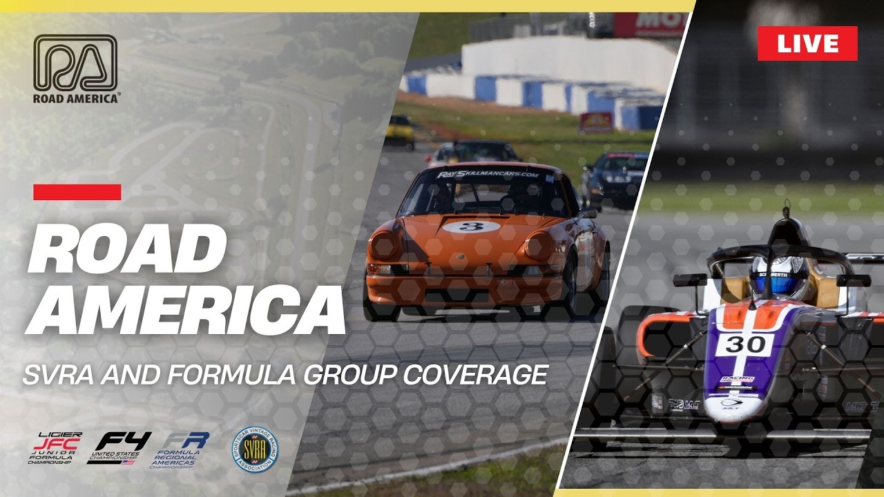 LIVE - 5.15.26 - Jumbotron Feed: SVRA and Formula Group Coverage at Road America