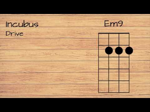Incubus - Drive UKULELE TUTORIAL W/ LYRICS