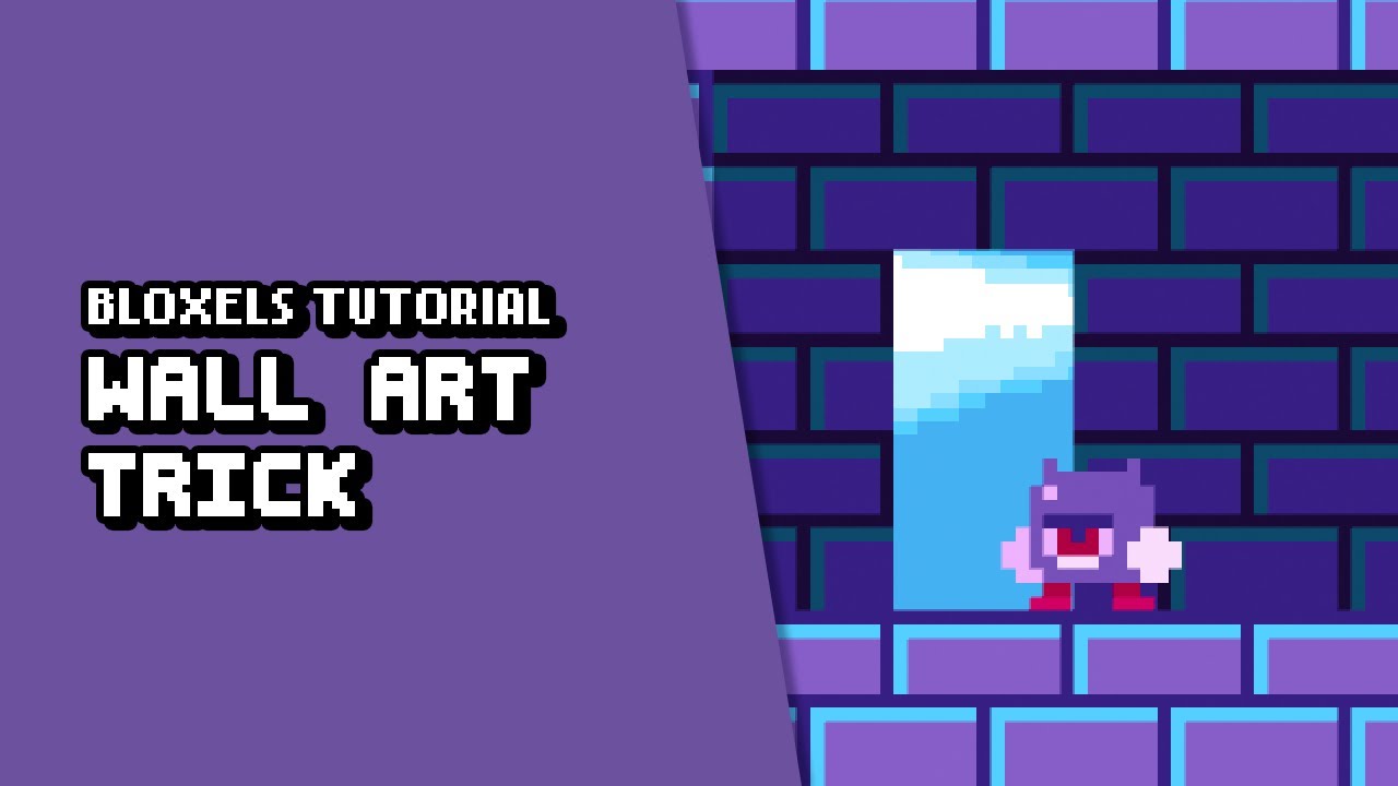 Bloxels 2.0 Tutorial | Wall Art Trick