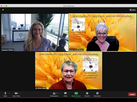 World Training Day Co- Host Interview Death Doula Network of BC!