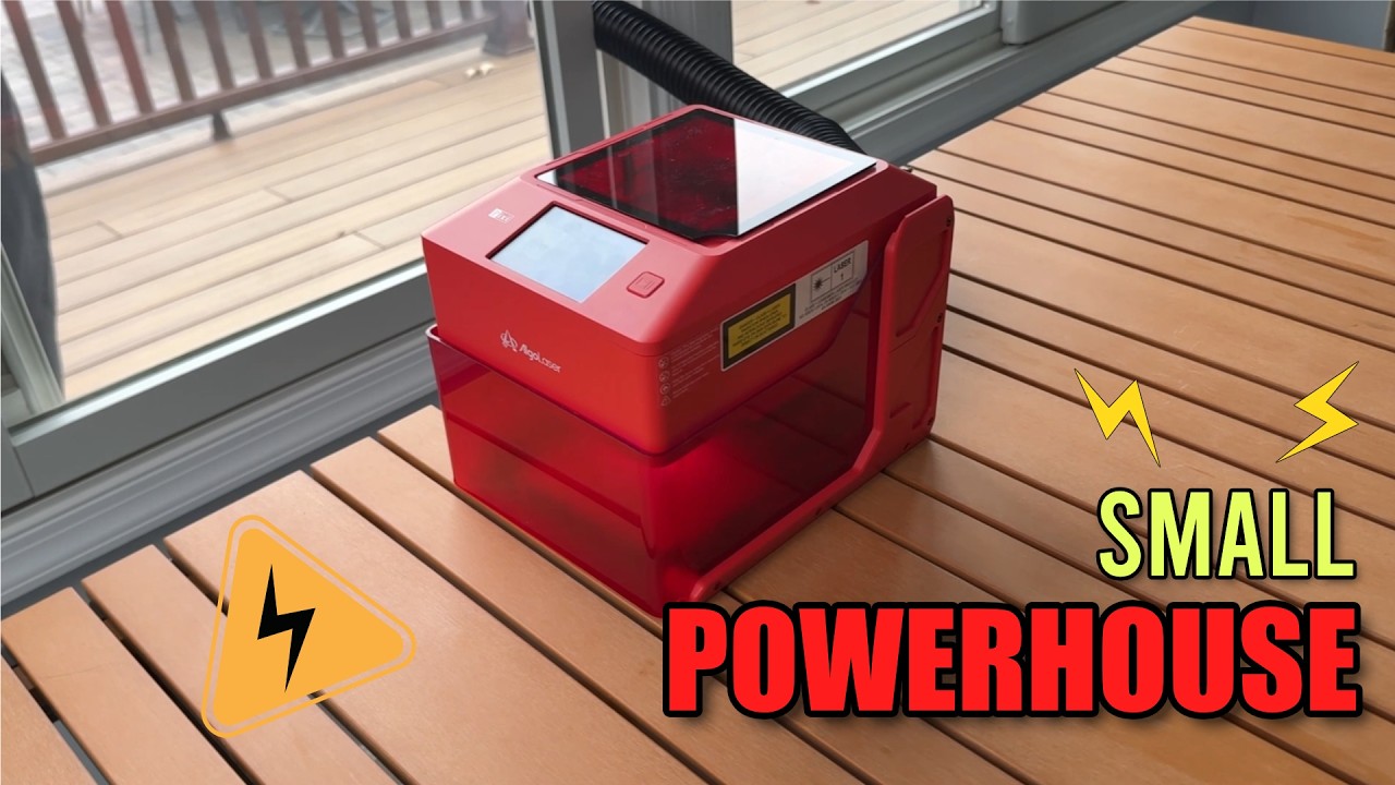 Small Laser, packs a BIG punch – AlgoLaser Pixi Full Review