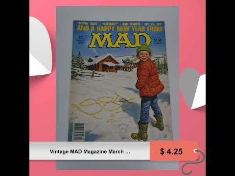 Vintage MAD Magazine March 1984 No 245