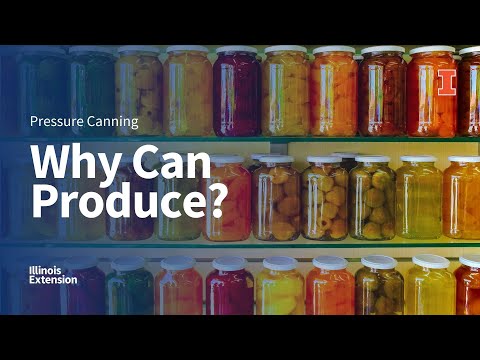 Why Can Produce, and the Introduction of Pressure Canning