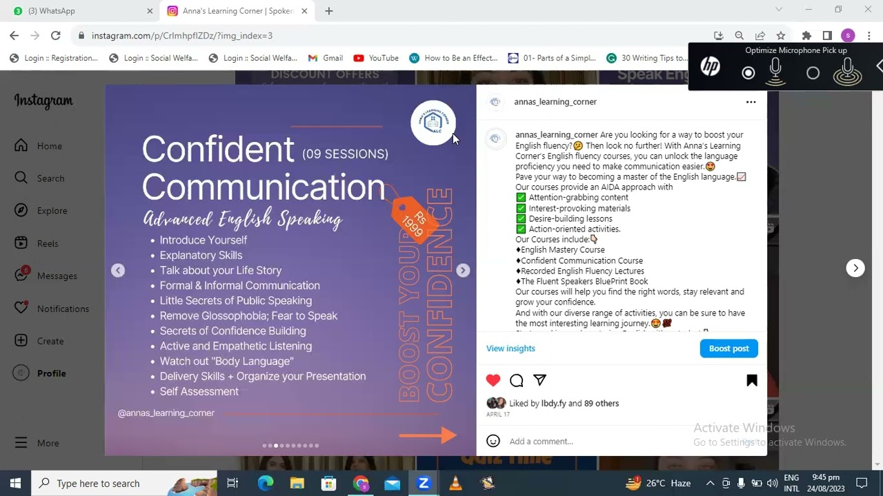 Confident Communication Complete Course | Lecture 1