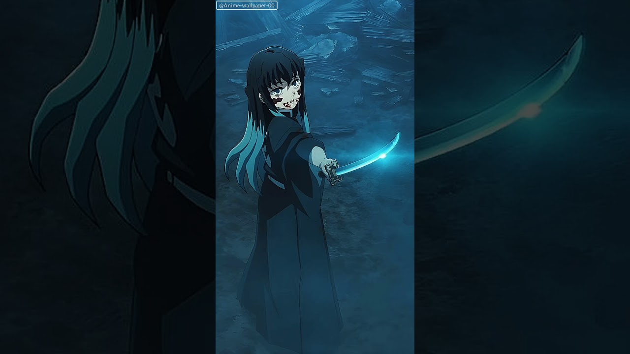 Muichiro Tokito wallpaper 🖤🩵