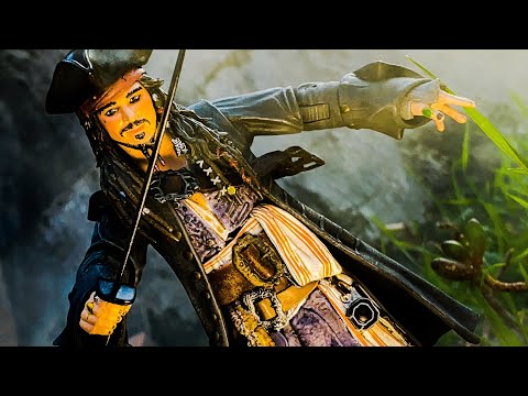 Captain Jack Sparrow Diamond Select Figure Review & Toy Photography