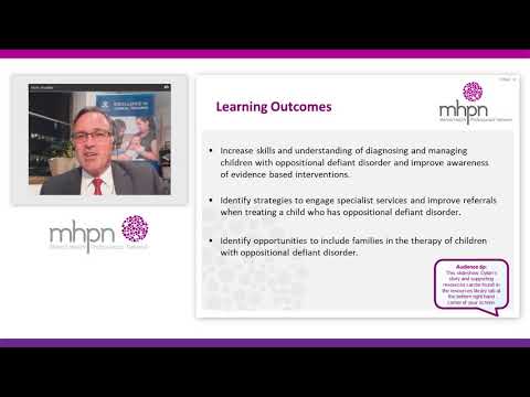 Recognising and managing oppositional defiant disorder