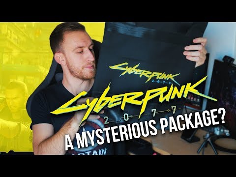 A Mysterious Cyberpunk 2077 Bag From CD Projekt RED