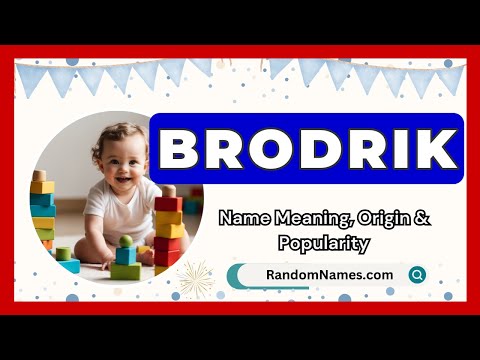 Brodrik - Baby Boy Name Meaning, Origin & Popularity - RandomNames.com