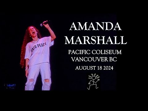 Amanda Marshall 2024 Live Pacific Coliseum Vancouver BC