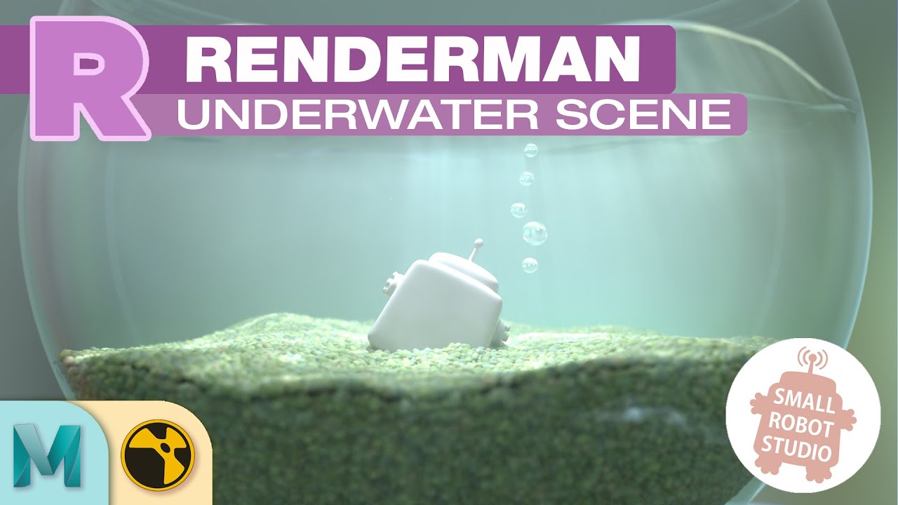 Renderman 23 Underwater Scene Tutorial