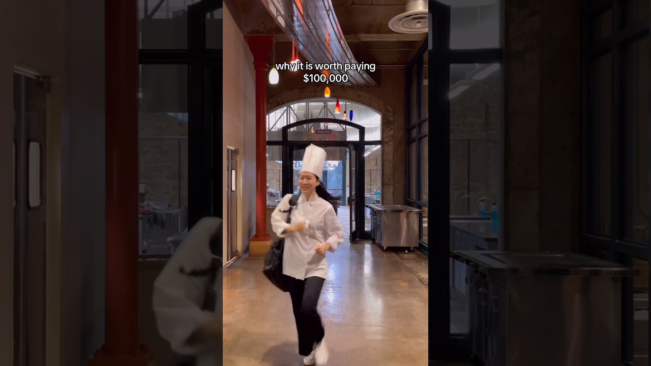 the REAL reasons why it is worth paying $100k to attend a culinary school #shorts