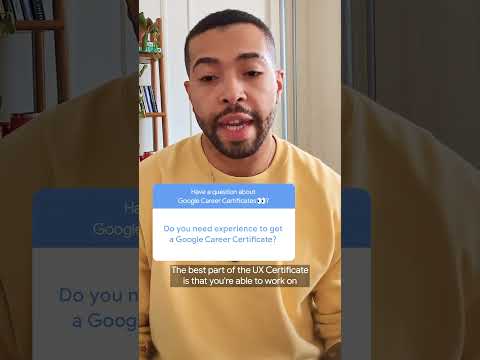 Do you need experience for Google Career Certificates? #shorts