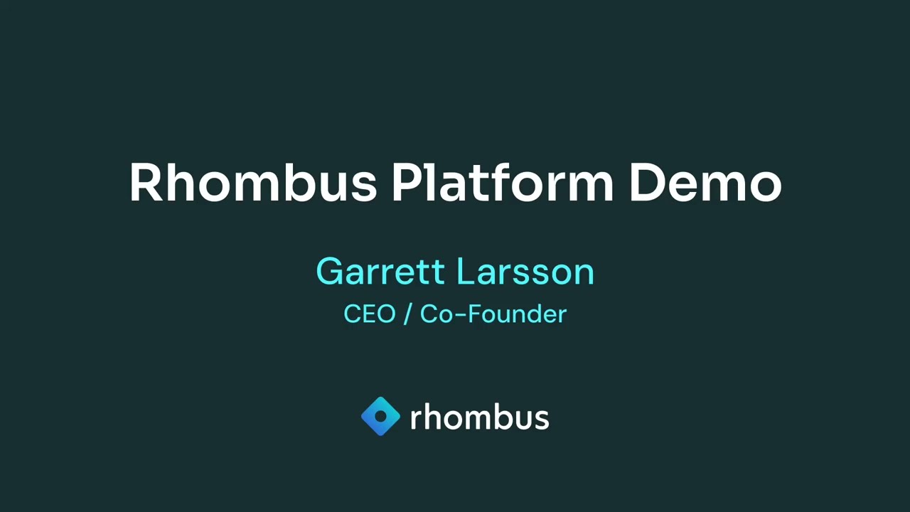 Rhombus Platform Demo