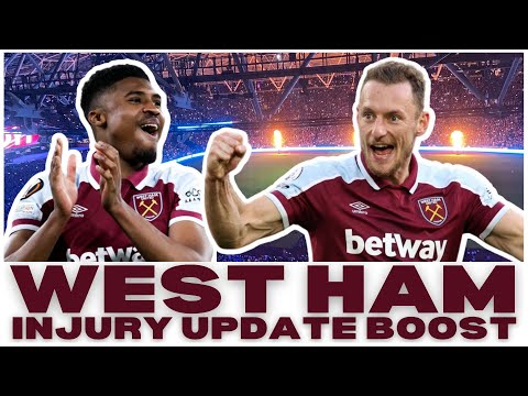 WEST HAM INJURY UPDATE BOOST | COUFAL TO START V LYON? | JOHNSON ...