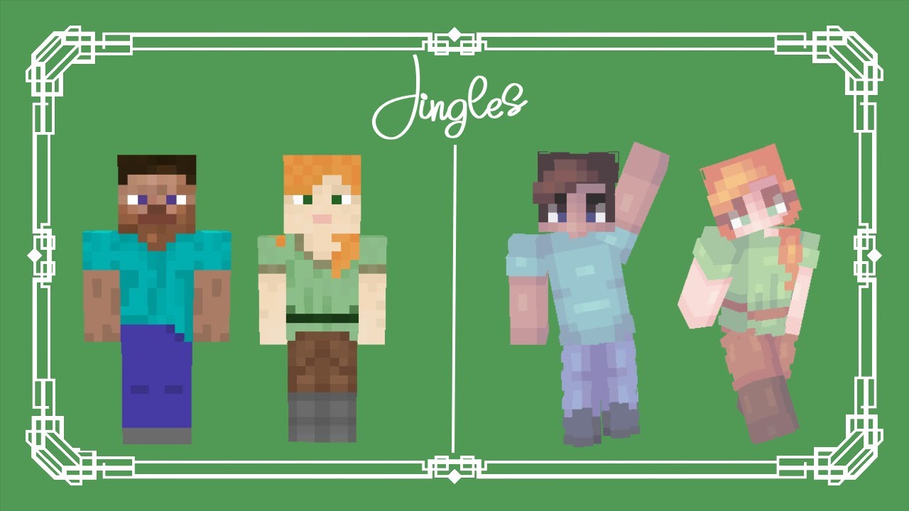 Remaking Alex and Steve! (Minecraft Skins Speedpaint)