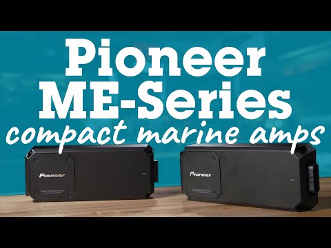 Pioneer ME-Series compact marine amps | Crutchfield