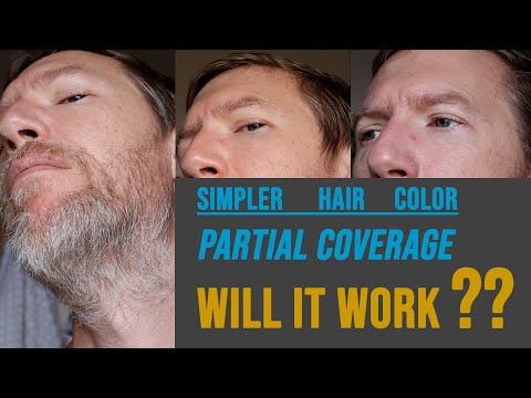 Simpler Partial Coverage Beard & Hair Dye (Salt & Pepper)