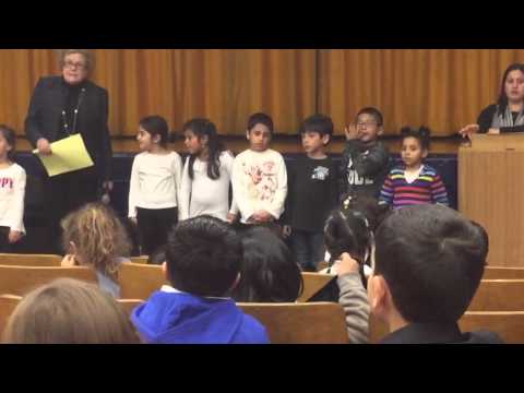 Assembly For Students Of the month PS139Q