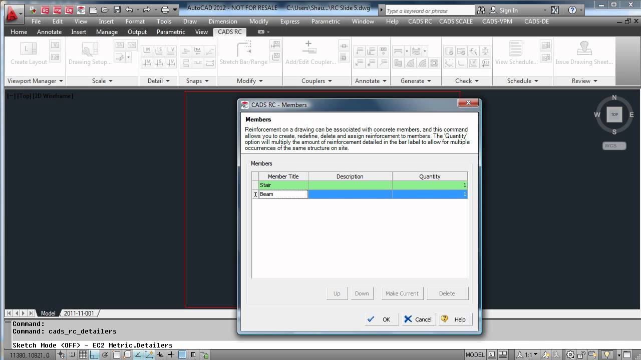 CADS RC Video Demo 5 (Automated detailing)