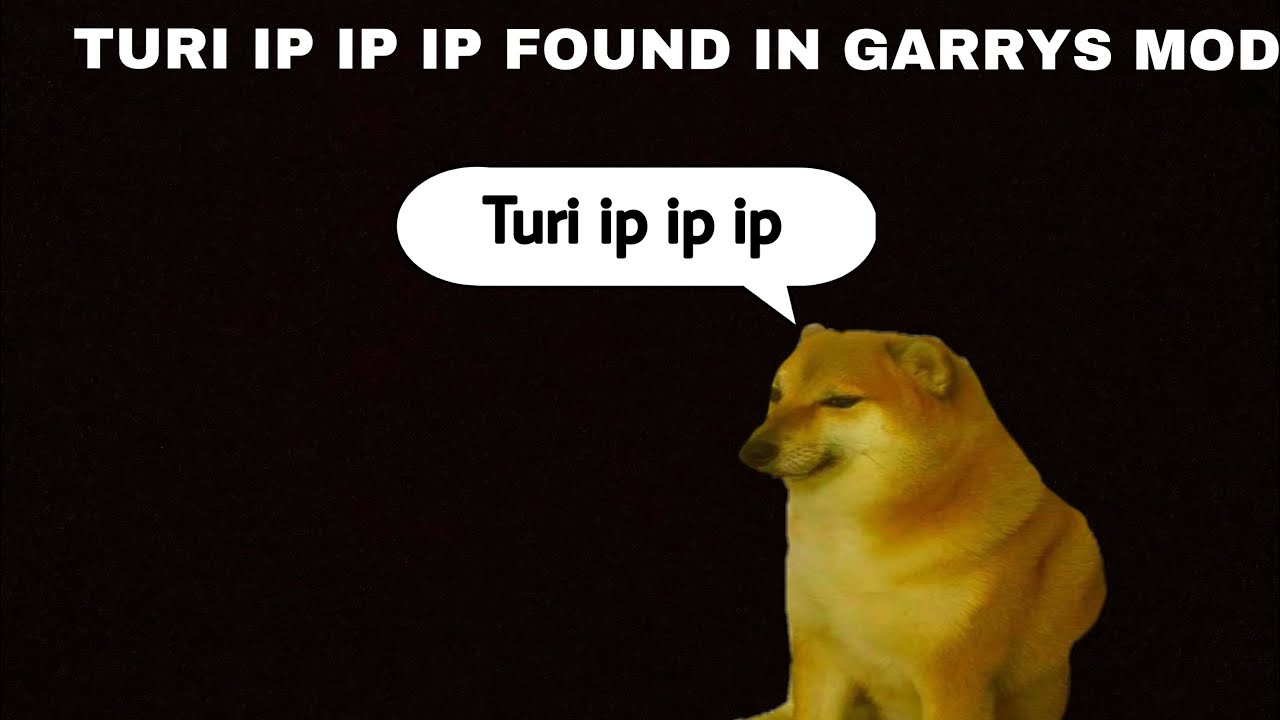 TURI IP IP IP FOUND IN GARRYS MOD???
