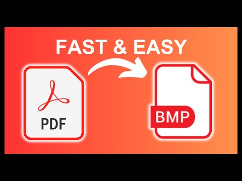 How to Convert Convert PDF to BMP | FREE