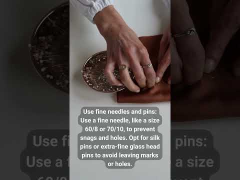 5 Tips for Sewing With Delicate Fabrics