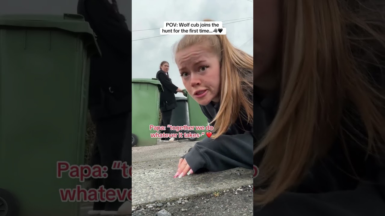 POV - Wolf cub joins the hunt for the first time... 🐺🖤 #weownthenight #shorts #cringe #cringetiktoks