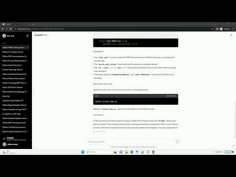 Python parsing YAML file and printing values