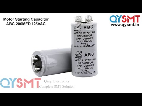 Motor Start Capacitors - AC Motor Start Capacitor Latest Price ...
