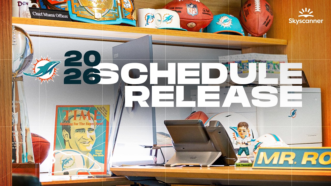 Mr. Ross wants to see you | Miami Dolphins 2026-27 Schedule Release