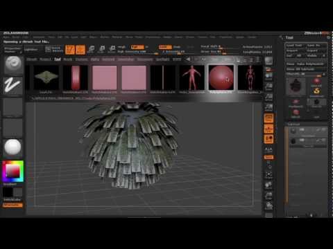 Zbrush FiberMesh Bake with xNormal — polycount