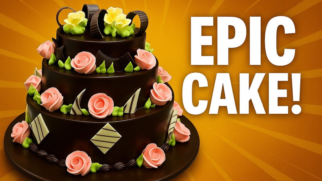 🍫 3 Tier Chocolate Cake Decoration Ideas 🎂 | Unique Anniversary & Wedding Cake Design 💍