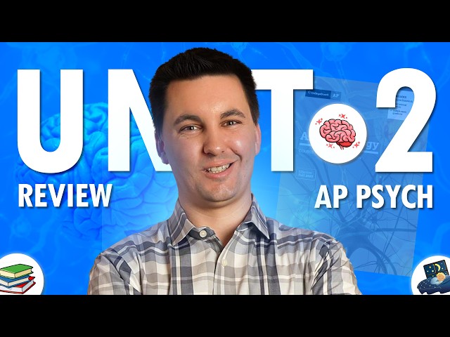 Comprehensive Review of AP Psychology Unit 2: Cognition and Perception ...