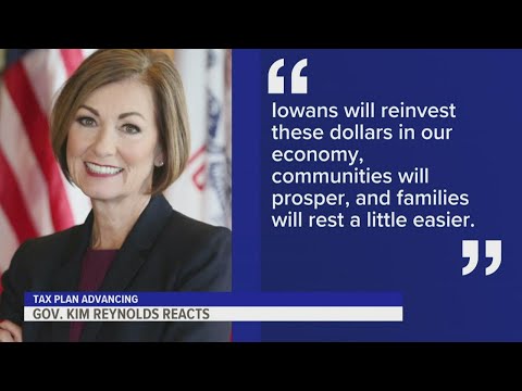 Iowa bill for flat income tax headed to Gov. Reynolds desk