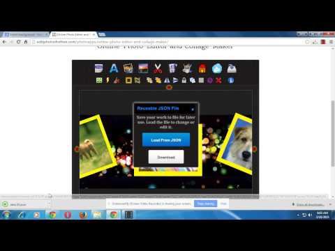 Save as jpg png or json for future reload and editing