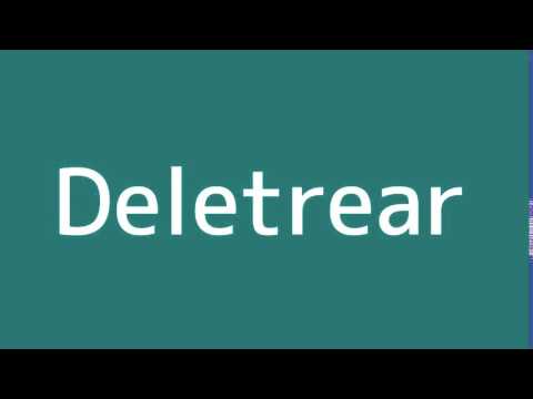 How to say Spell in Spanish