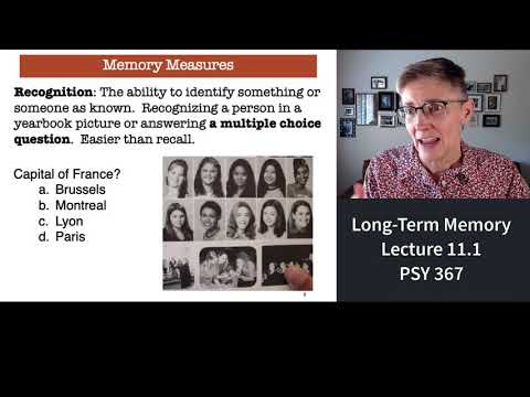 367 Lecture 11.1 Introduction to Long-Term Memory