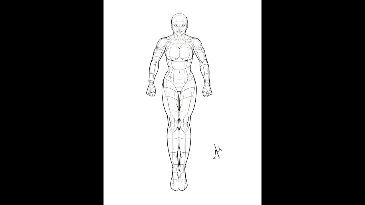 How to Draw: Classic flyer female e #drawing #art #procreate #howtodraw #characterdesign #digitalart