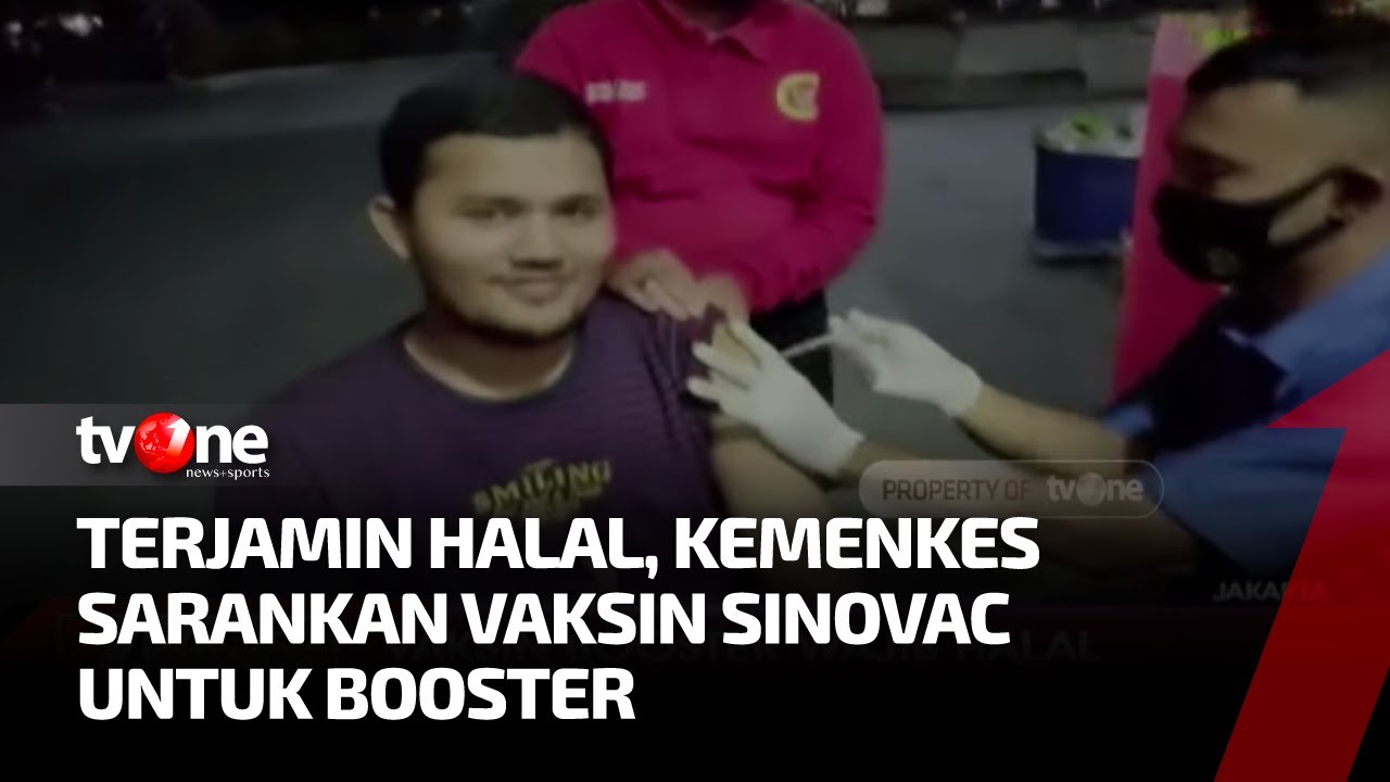 Kemenkes Sarankan Vaksin Sinovac untuk Booster Karena Terjamin Halal | Kabar Siang tvOne