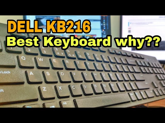 Keyboard & Mouse - Dell KB216 Multimedia USB Wired Keyboard with ...