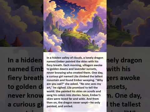 Ember, the Sky Painter #fairytales #learning #learnenglish