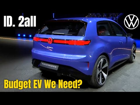 VW ID. 2all: Volkswagen’s Electric Car That Costs Less Than 25K Euros!