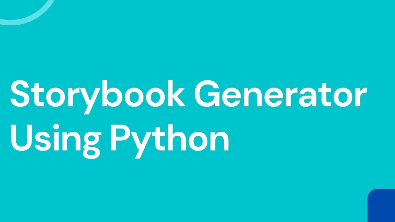 Create a Random Storybook Generator using Python | Python Projects