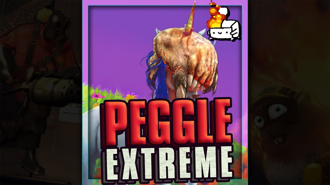 🎮 PEGGLE EXTREME Game Review | Bottom of the Dumpster Fire #Shorts