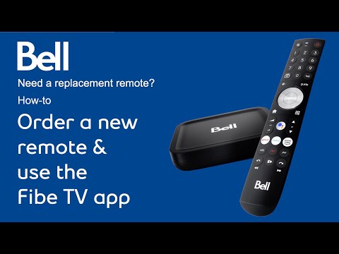 How to : Order a replacement voice remote, and use the Fibe TV app.