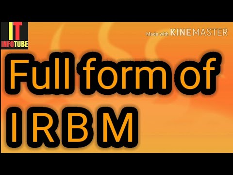 Full form of IRBM | What is IRBM
