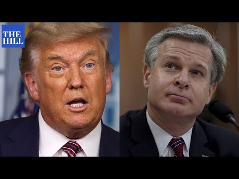 FBI Director asked POINT BLANK if Donald Trump is being investigated for Jan. 6 attack on Capitol