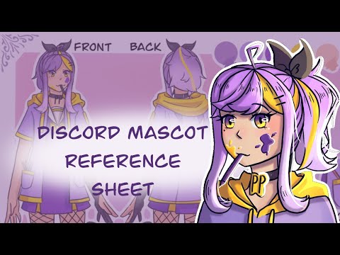 character sheet for my discord server's mascot